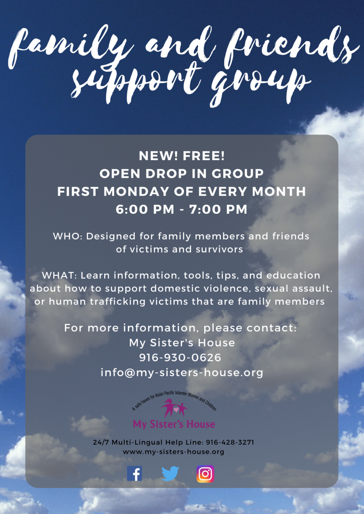 Family and Friends Support Group - My Sister's House